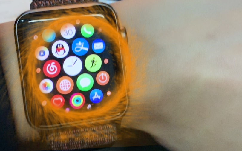 自制3D Apple Watch 燃烧动画