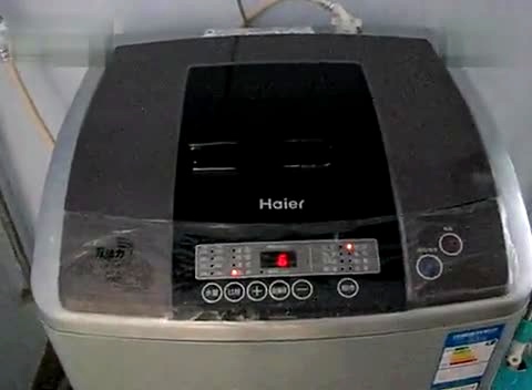 海尔双动力洗衣机更换离合器后效果演示(半年内更换两次的部件)