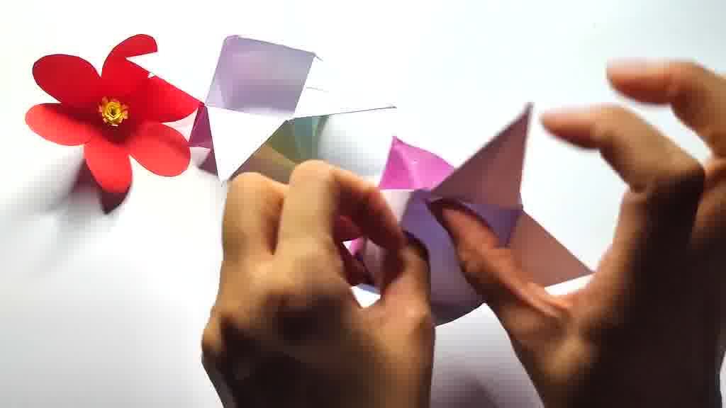 实用桌面垃圾分类小纸盒制作
