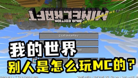 我的世界:选项和聊天框都是倒立的,策划在MC里和村民聊天?