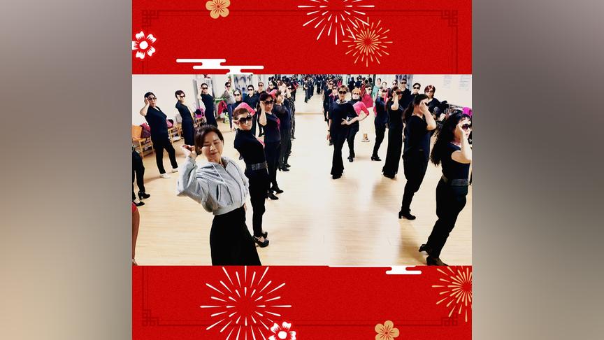 芜湖市旗袍协会时装模特班 课堂训练