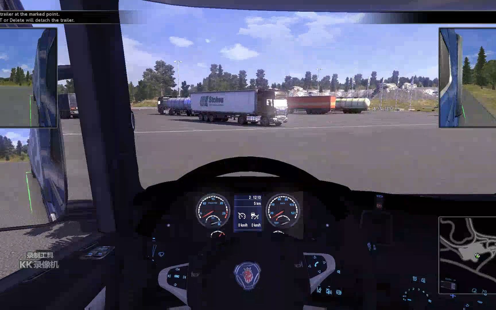 SCANIA Truck Driving Simulator 斯堪尼亚重卡驾驶模拟自由系列 14 ...