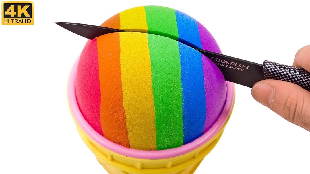 太空沙工程队 第13集 三色太空沙五角星变形