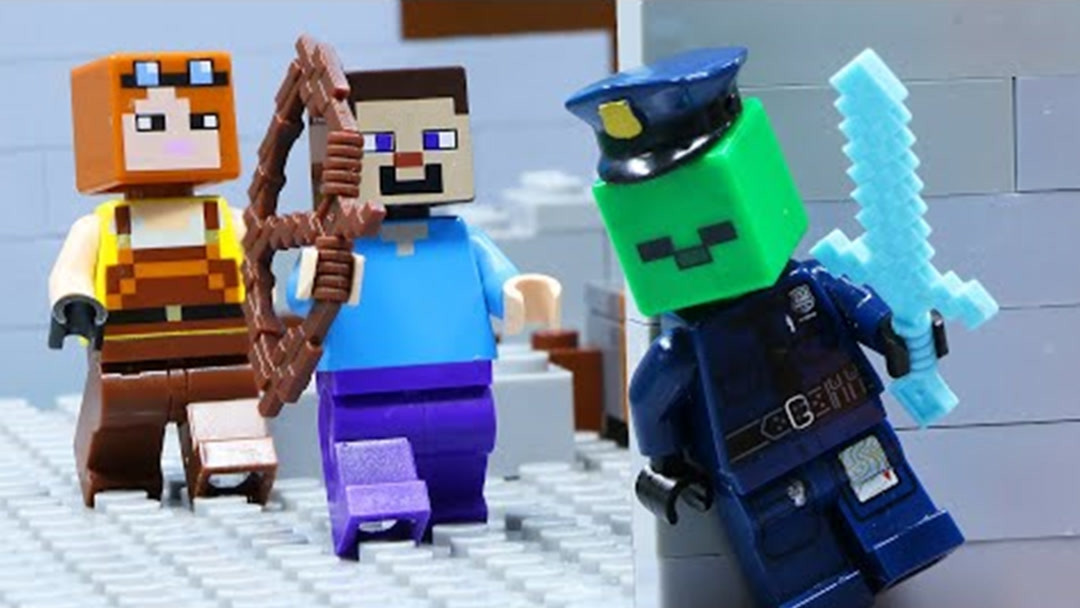 乐高积木 乐高世界与我的世界合并 会发生哪些好玩的事情呢?