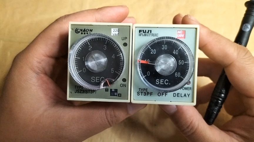 不会区分时间继电器?老电工分享三种方法,学到赚到#电工