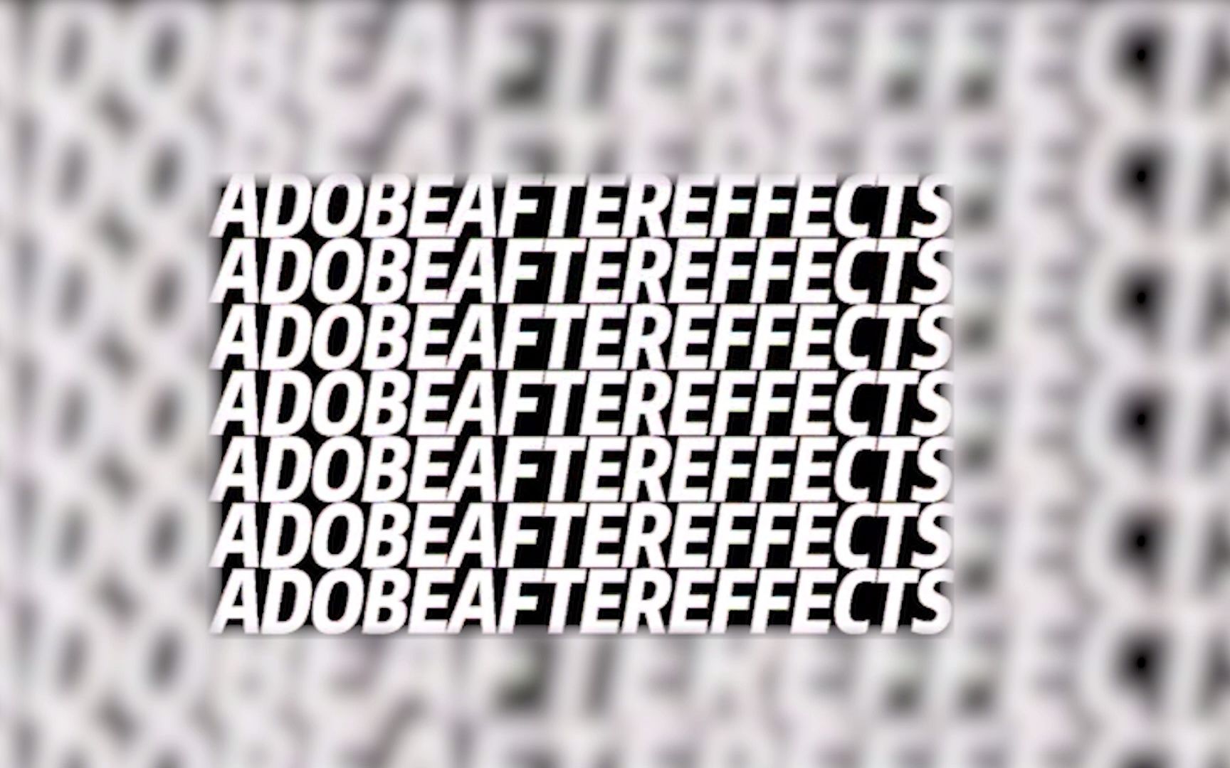 磨金石教育| AE-炫彩波浪文字动画制作~