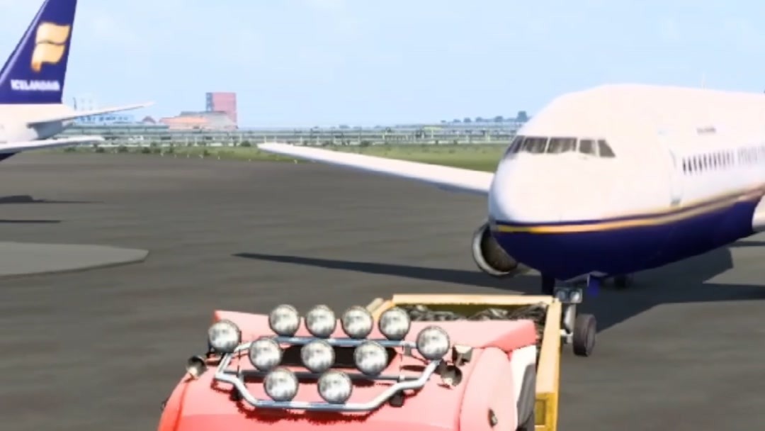 给飞机带路,游戏名欧洲卡车模拟