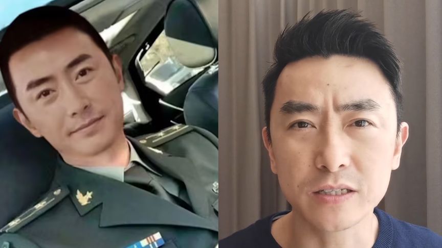 40岁演员因长相太正,照片屡被盗用P成军官诈骗,喊话公众勿上当