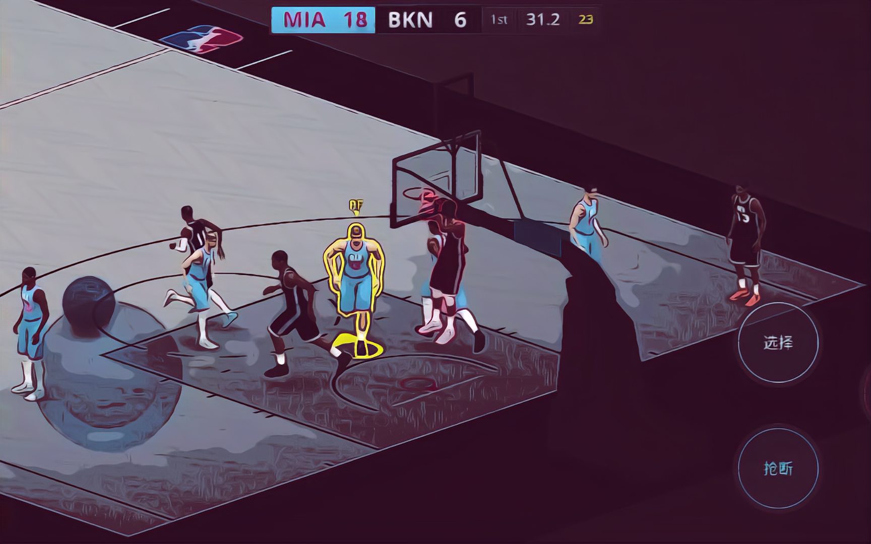 《NBA模拟器》nice game