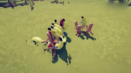 全面战争模拟器:香蕉和热狗的对决,哪个更厉害?