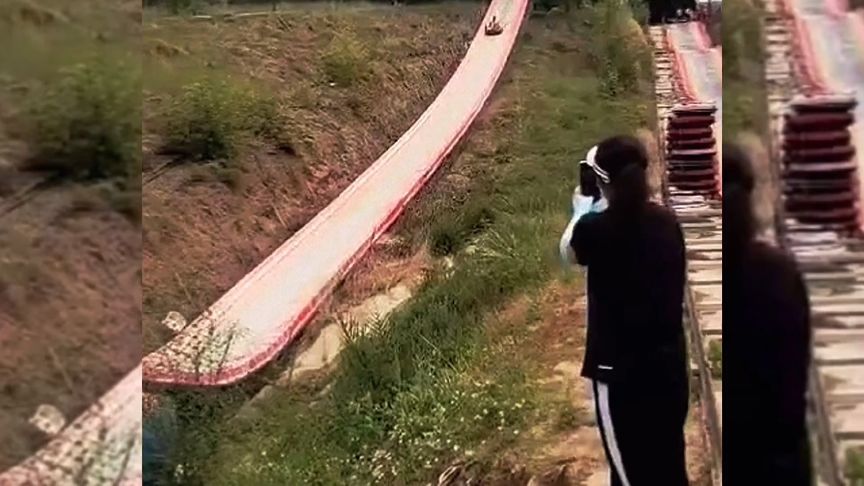 搞笑配音,各地放的旅游景点里的游乐设施你都玩过哪些