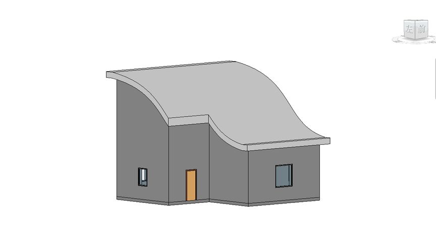 REVIT简易房屋的创建