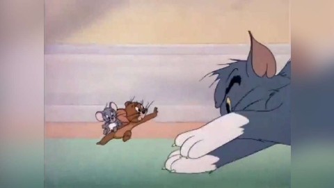 猫和老鼠:汤姆追赶小老鼠,可惜智商不够,让个小孩欺负