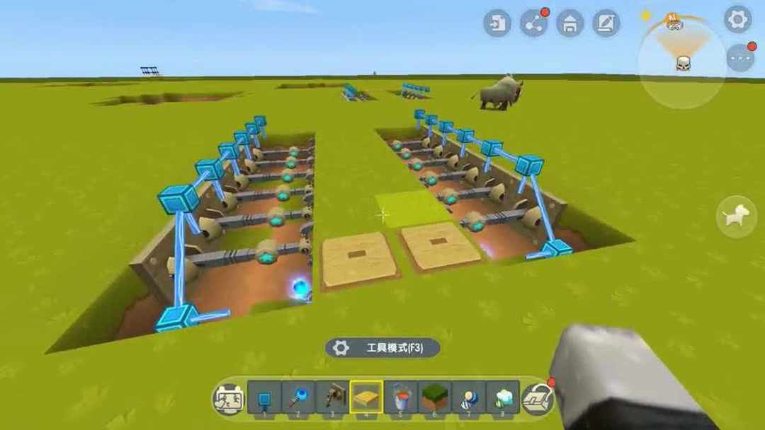 迷你世界:教你如何制作岩浆陷阱,掉进去就别想出来!