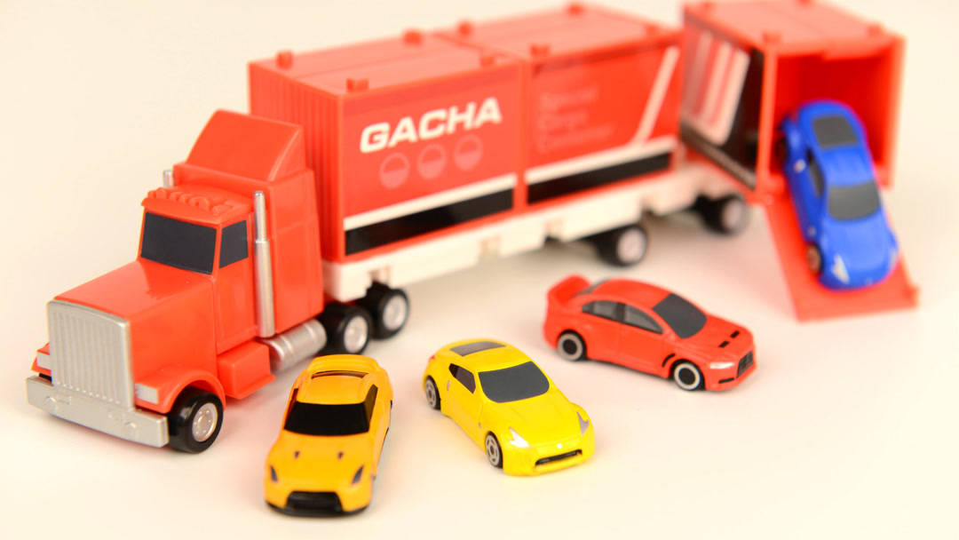 组装成加长货柜车玩具!还有Robo fish电子鱼!玩具来敲门