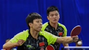 乒乓球亚锦赛 樊振东/林高远男双强势晋级八强