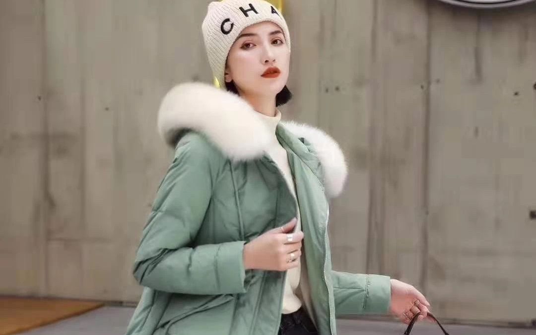 19年冬季大山女装羽绒服年轻时尚 韩版少淑