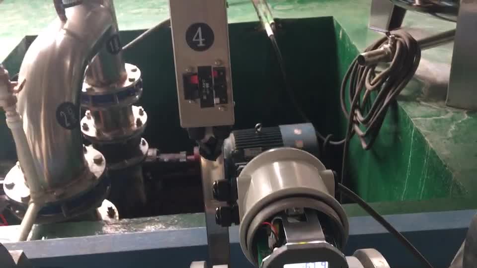 青天伟业DN80电磁流量计校验过程-青天仪表