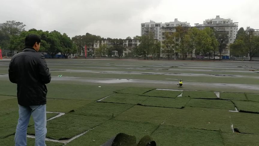 航模直升机飞行表演