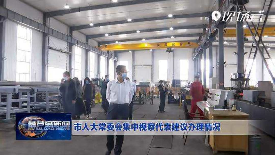 市人大常委会集中视察代表建议办理情况