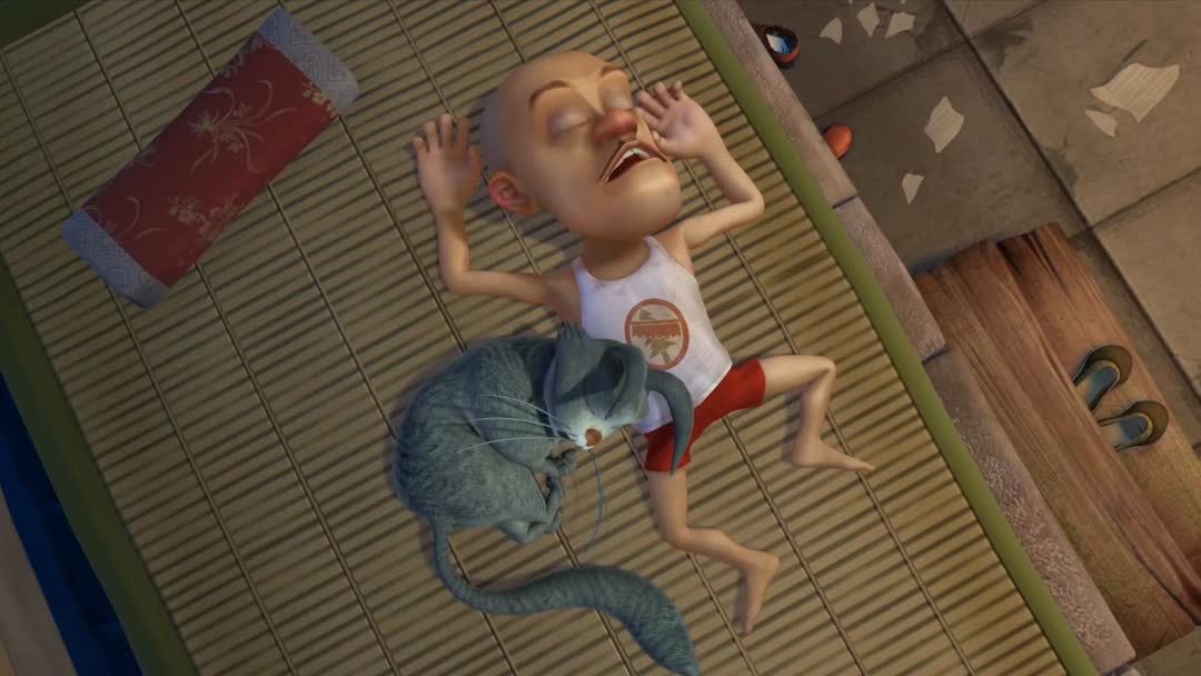 经典儿童搞笑动画片,睡眠杀肥波