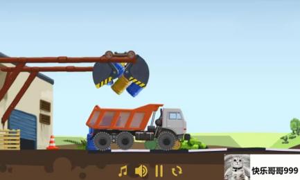 ...视频表演大全 搅拌车 铲车 吊车 大卡车 汽车总动员动画片 运货大卡车