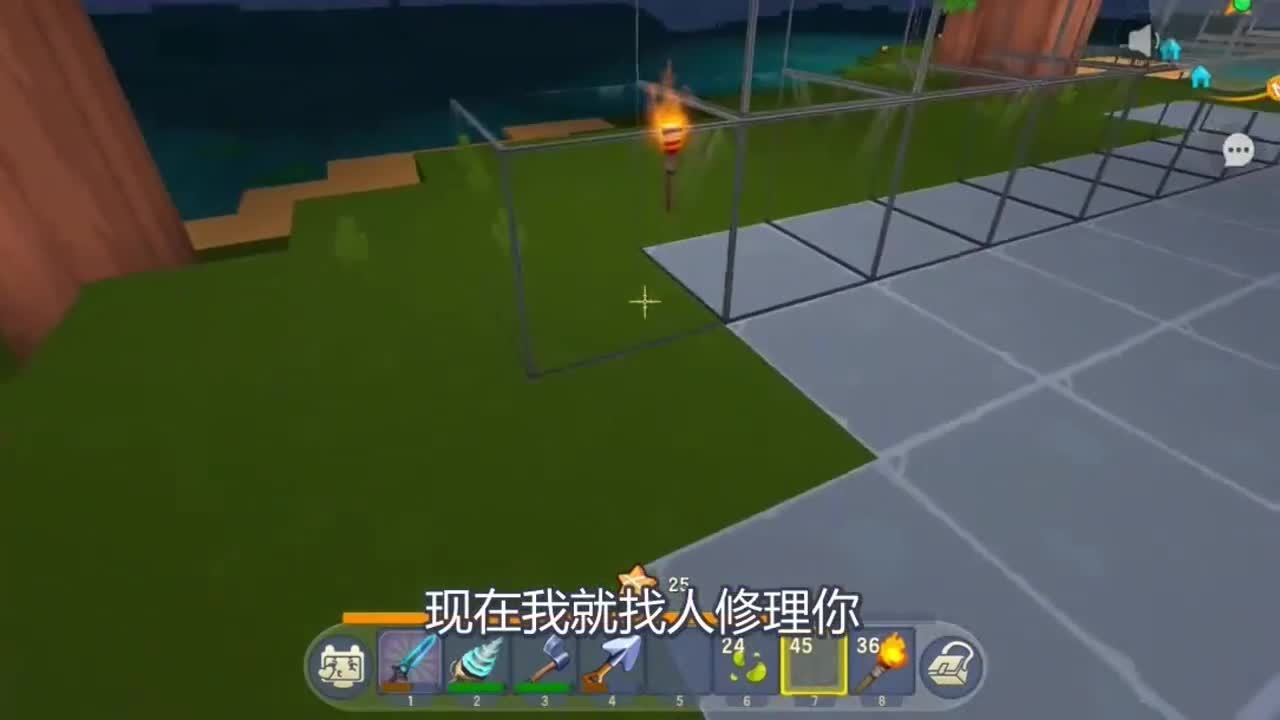 迷你世界:狗蛋找人修理二狗子,结果怪物差点认错人