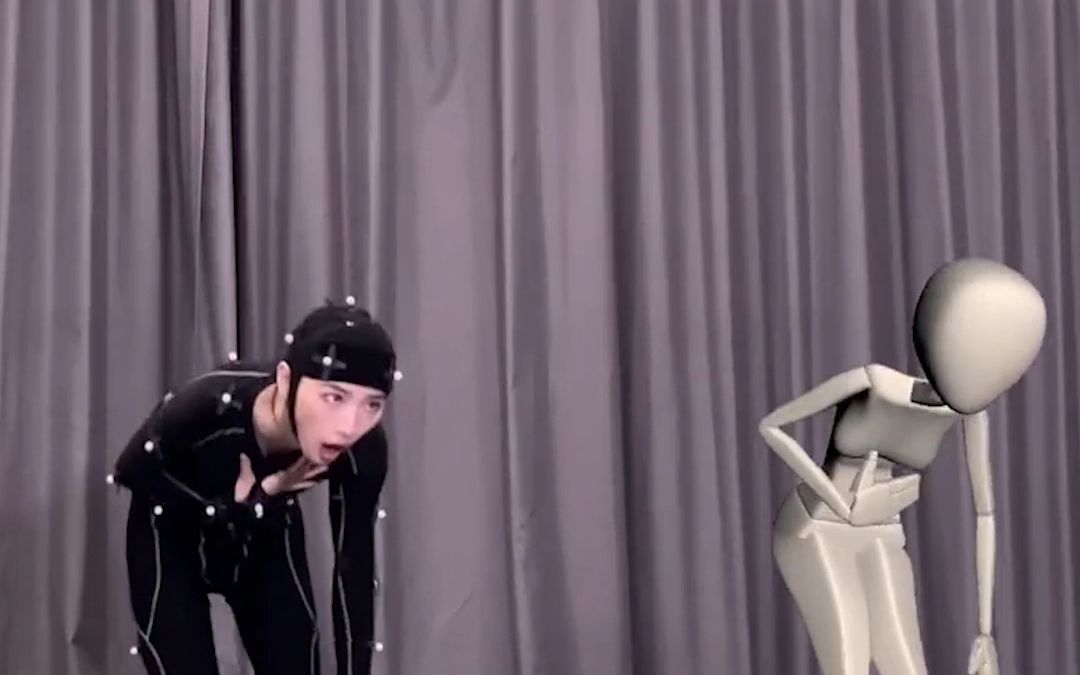 游戏内角色的动作 还得靠专业的动作捕捉演员来做!