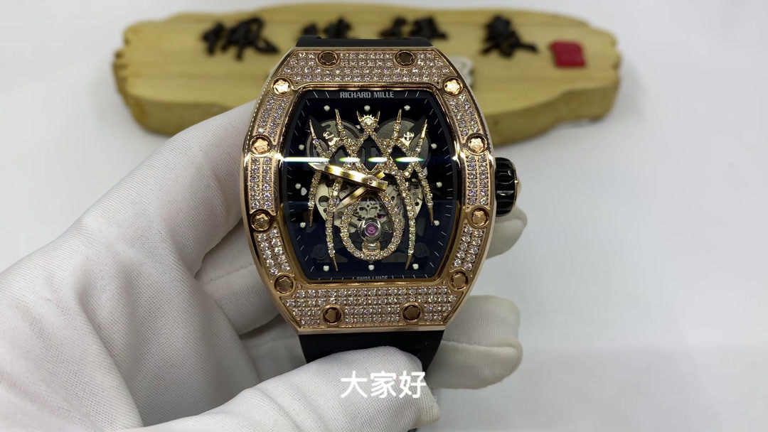 理查德米勒Richard Miller rm19-01蜘蛛满钻系列腕表做工怎么样