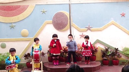 2013鲤城二幼中四班第二次组织升旗仪式