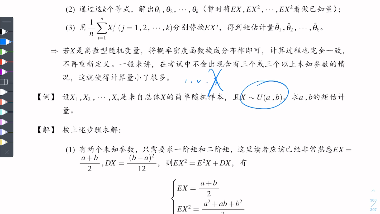 样本量的数字特征及估计