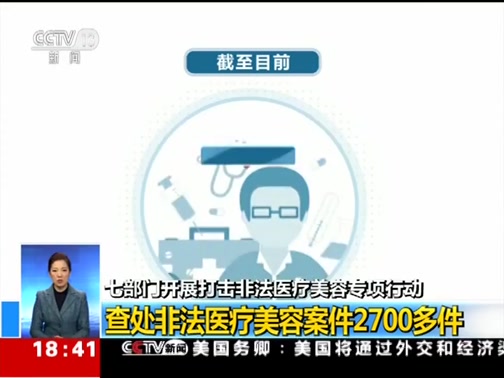 [共同关注]整形美容行业乱象一:非法医疗美容机构丛生 七部门开展打击...