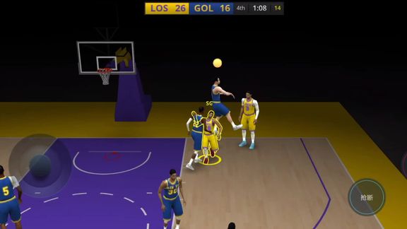 NBA赛场又现爆扣精彩瞬间#摸摸鱼 #NBA模拟器 #篮球游戏