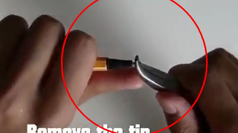 有了这个圆珠笔气枪,怀疑我以前用的是假圆珠笔!