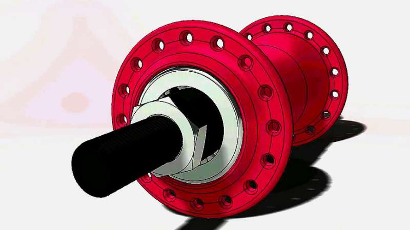 自行车轴承的机械结构运行原理