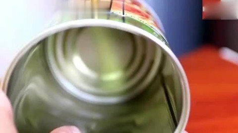 生活智慧达人教你如何用铁罐DIY制作刨刀摩泥器