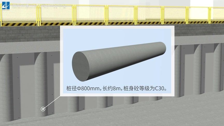 湖南四建基坑支护动画交底,BIM技术,看完就懂