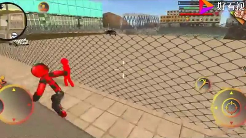 火柴人:偷开警车要美女微信被拒绝了游戏