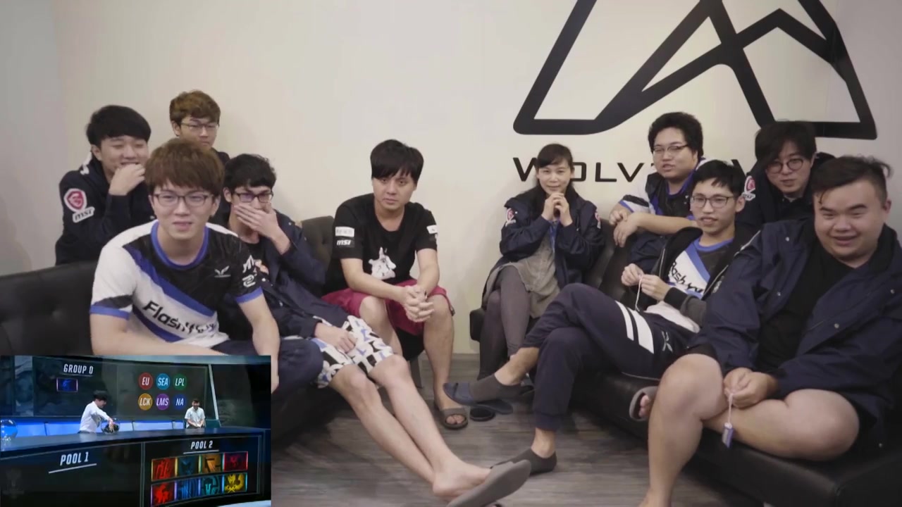 英雄联盟s7世界大赛fw分组抽签记录