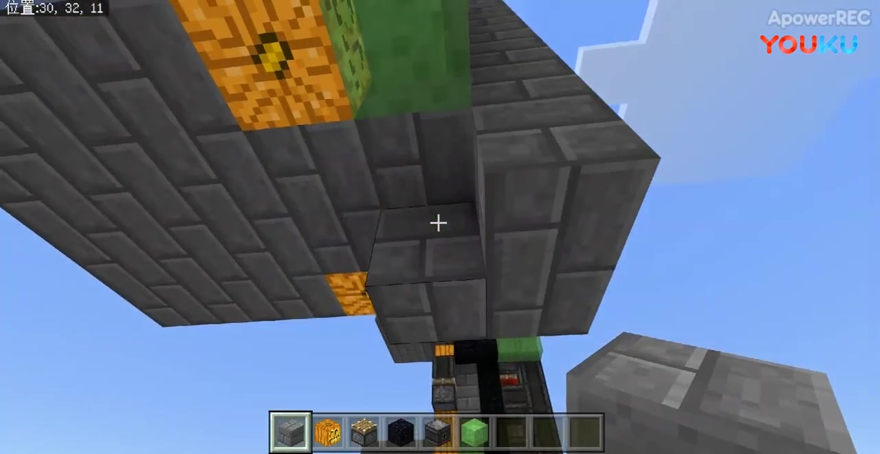 末影龙的Minecraft我的世界单人红石教程:升降电梯