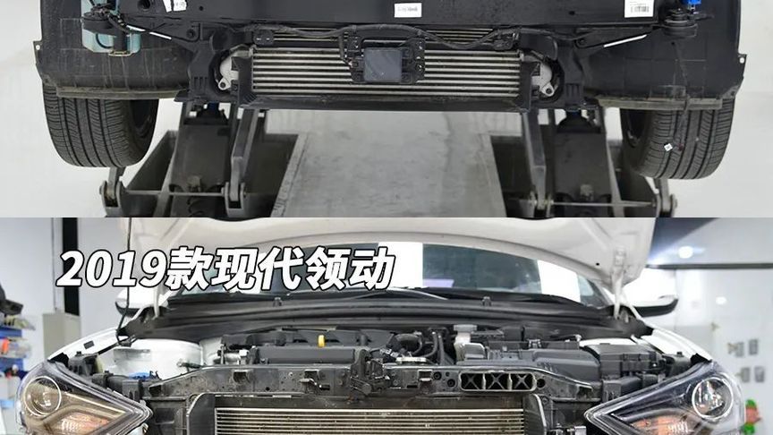 伊兰特:不仅还是塑料防撞梁,而且用料还不及老款