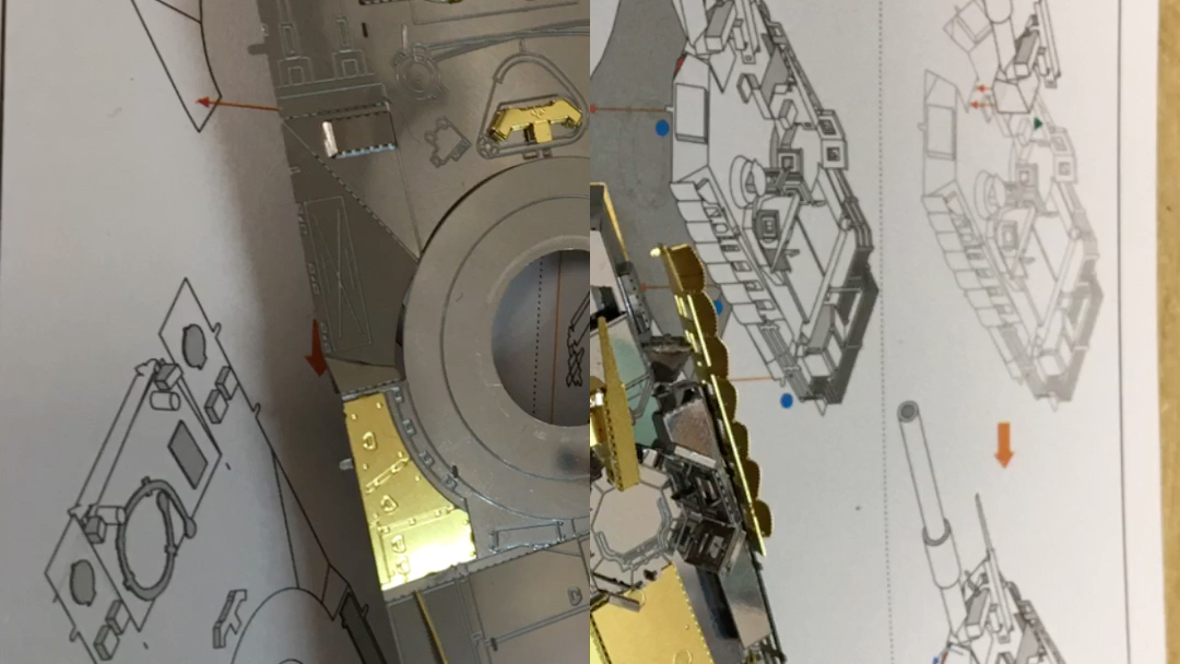 立体金属模型 M1A2艾布拉姆斯坦克