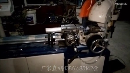 高速全自动旋切 自动切铁管 45°自动送料切管机 [AVC 高质量和大小]...