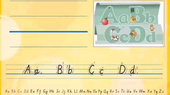 26个英文字母的书写格式和发音