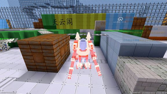 迷你世界:运输船枪战 变身机甲战士小伙伴被打的开心的哭起来