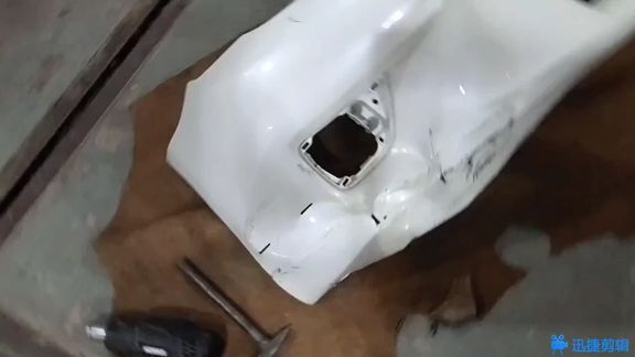 前保钣金修复全过程