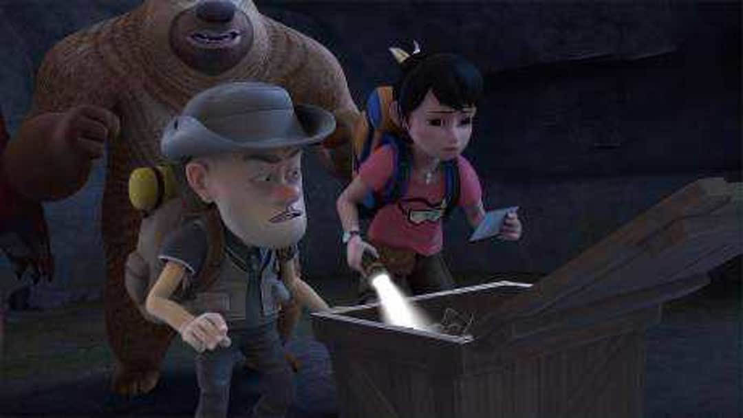 熊出没之探险日记:赵琳产生高原反应,光头强发现盗猎者据点