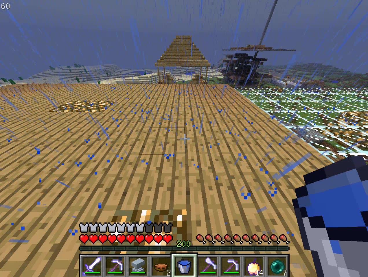 #MineCraft# 如何在MITE中不作弊实现落地水保命(附原理说明)