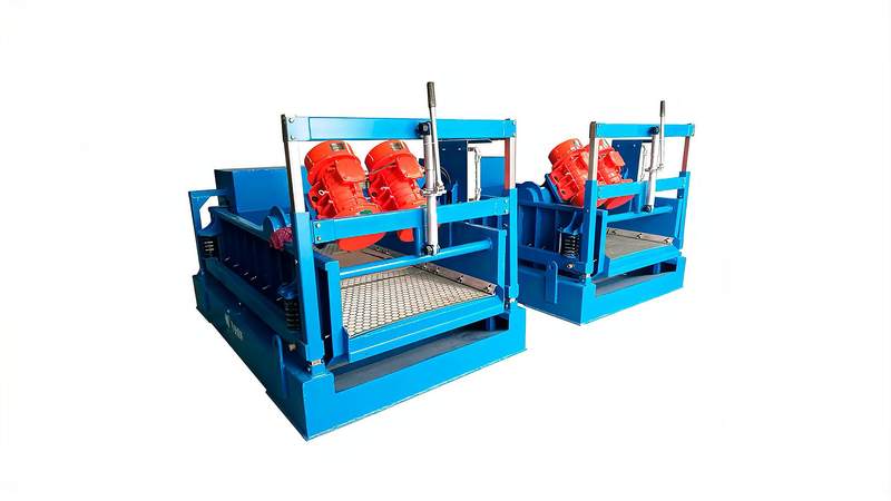 钻井液振动筛筛分效果