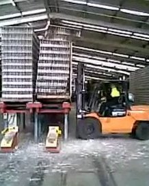 叉车事故集锦[惊恐]@安全博主 #安全#